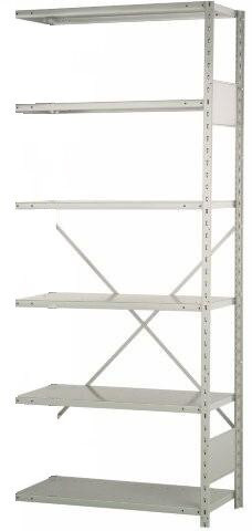 SRA1037 Rousseau Spider Shelving Add-On Unit 48"x12"x75"H with 6 ...