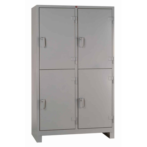1120-4D Lyon Heavy Duty Storage Cabinet 4-Door - industrialshelving.com