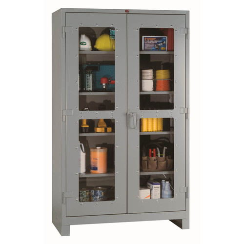 1120V Lyon Heavy Duty Clear View Cabinet Full Height ...