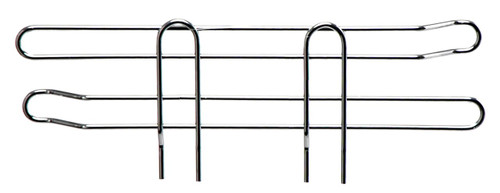 SL18 Chrome Wire Shelf Side Ledge 18"x4" - industrialshelving.com