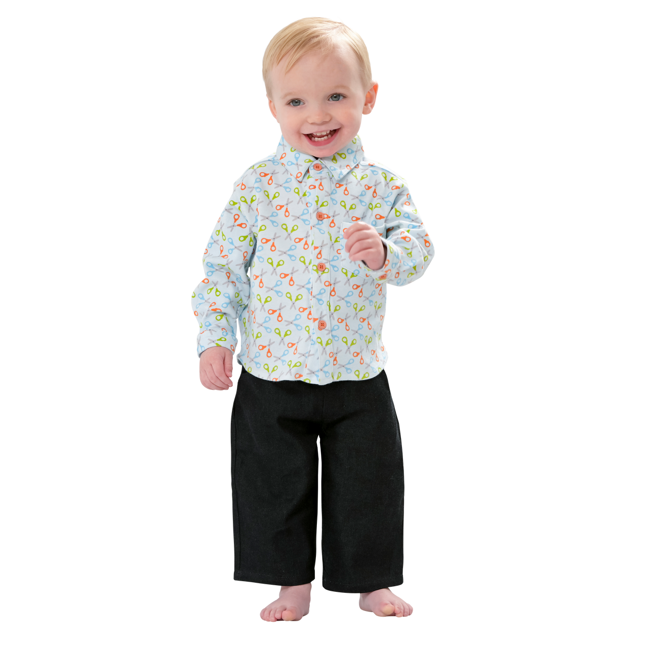Snopea Scissors Jacket Shirt and Denim Pant Baby Play (SJF0-9121)