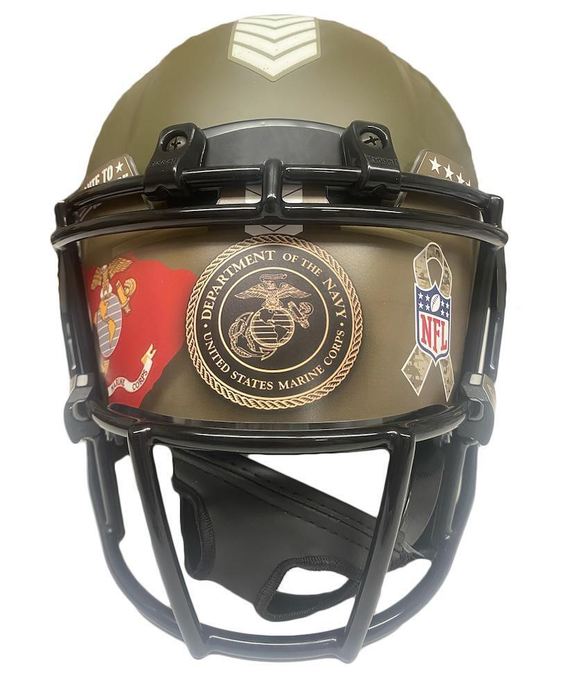 Marine Football Helmet
