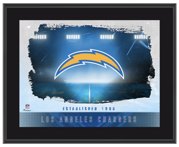 Los Angeles Chargers Team Logo 10.5" x 13" Sublimated Plaque Fanatics ...