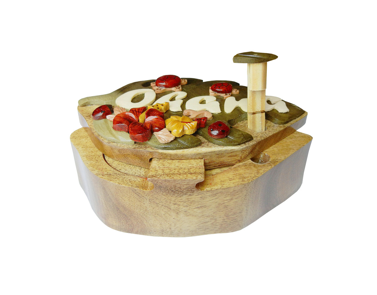 Ohana Puzzle Box - Aloha Wood Art