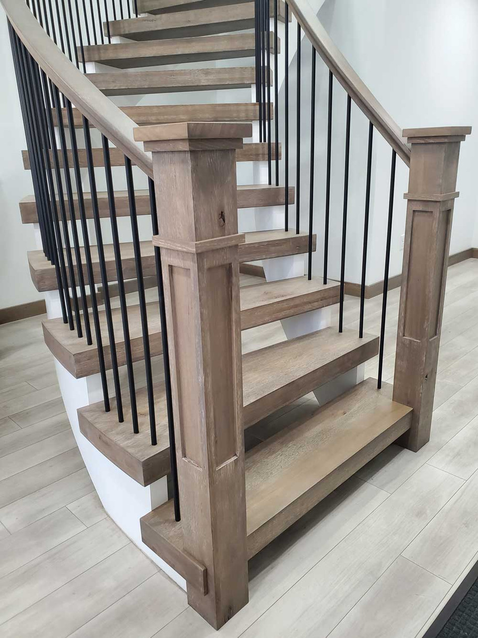 Mission Flat Panel Box Newel (4 3/4) - Elegant Stair Parts for Interior ...