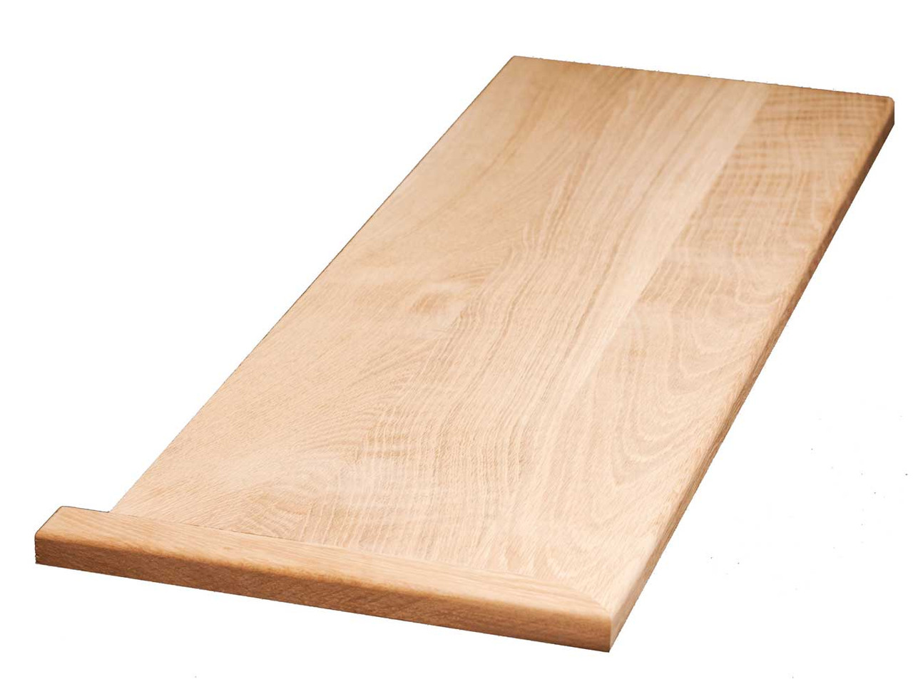 Modern Square Edge Tread - with Return - Reversible