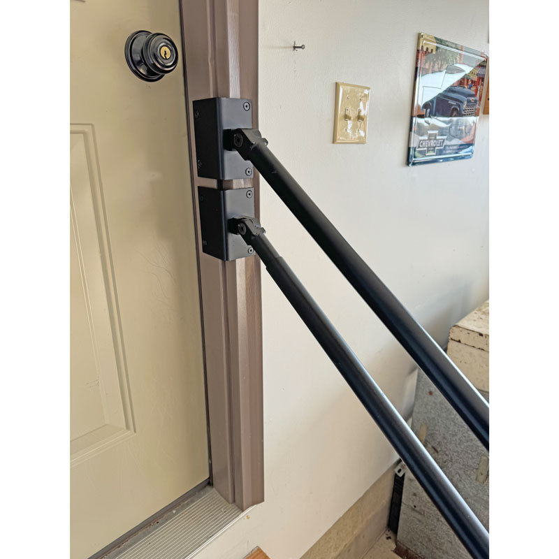 Garage Stair Railing | Steady Rail for Garages | Hand Rail for Garage Steps