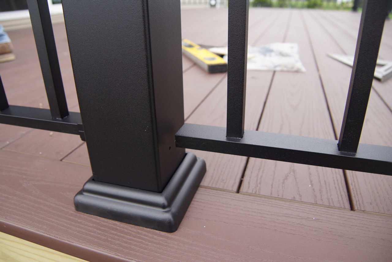 Modern Aluminum Newel Post
