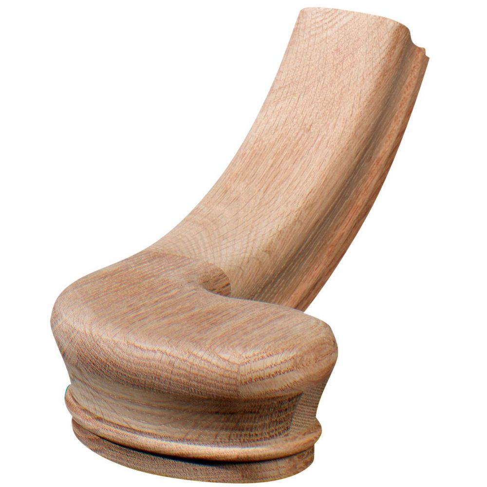 Right Hand Turnout Handrail Fitting - High-Quality Stair Hardware