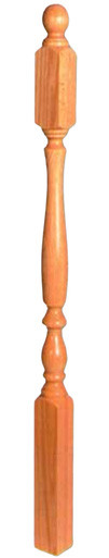 Country French Ball Top Newel