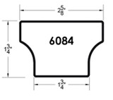 Wood Stair Railing | 6084 Wood Handrail | Modern Wood Stair Railing Indoor