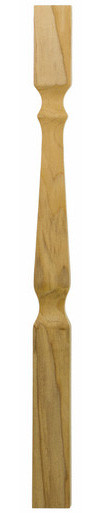 Stair Balusters, Spindles and Shoes - Wood Stair Balusters - Mission ...