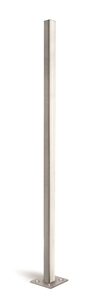 Stainless Steel Stairs - Stainless Square Line System - Stair Warehouse