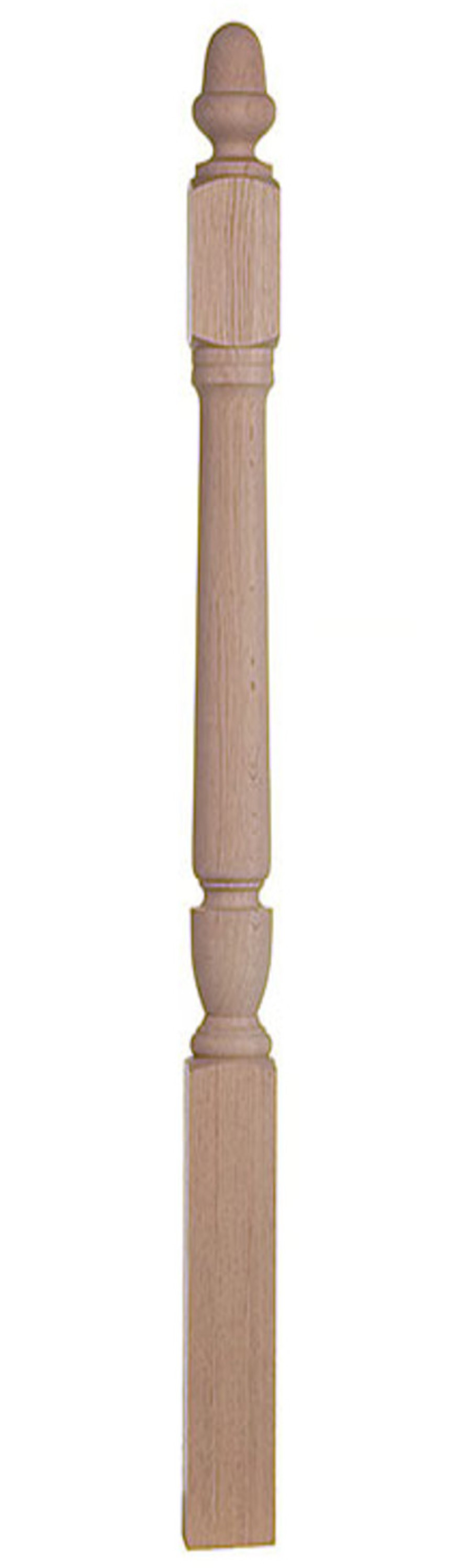 Newel Posts - Traditional Newel Posts - Bunker Hill Newel Posts - Stair ...