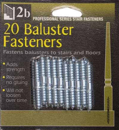 Stair Hardware - Baluster Fasteners - Stair Warehouse