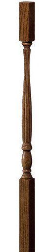 R-5900 Reeded Country French Square Top Baluster