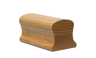 9100 Solid Handrail - Premium Wood Stair Handrail Profiles