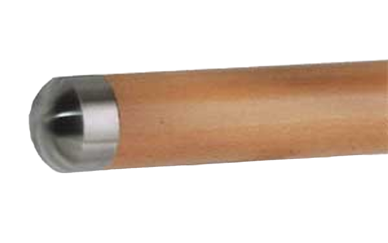 Rounded End Cap for Wood Handrail