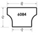 6084 Modern Solid Wood Handrail