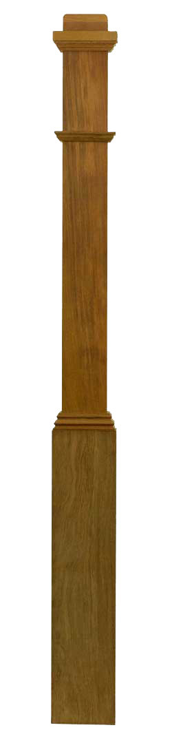 Contemporary Newel Post for Modern Stair Railings