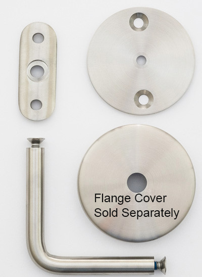 Stainless Steel Wall Rail Support for Round Handrail - Durable Brackets ...