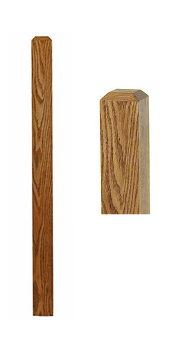 Contemporary Newel Post for Modern Stair Railings