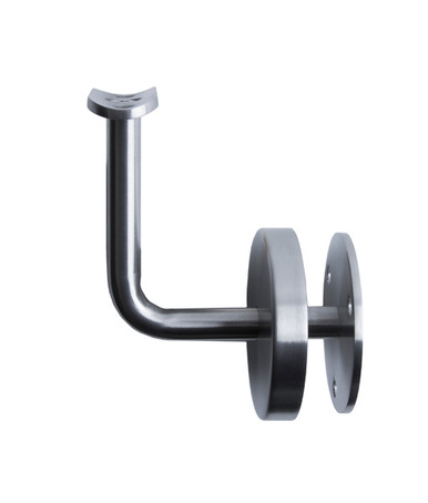Stainless Steel Wall Bracket with Flange Cover