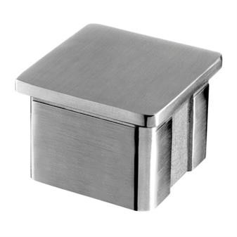 Durable Square End Caps for Metal and Plastic Tubing