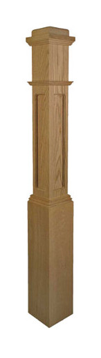 4091 Contractor Grade Flat Panel Box Newel