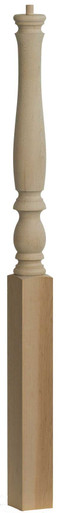 Country French 4670 Newel Post - Elegant Staircase Upgrade