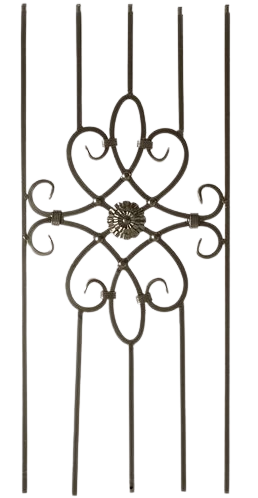 Decorative Iron Panel - 5 Leg