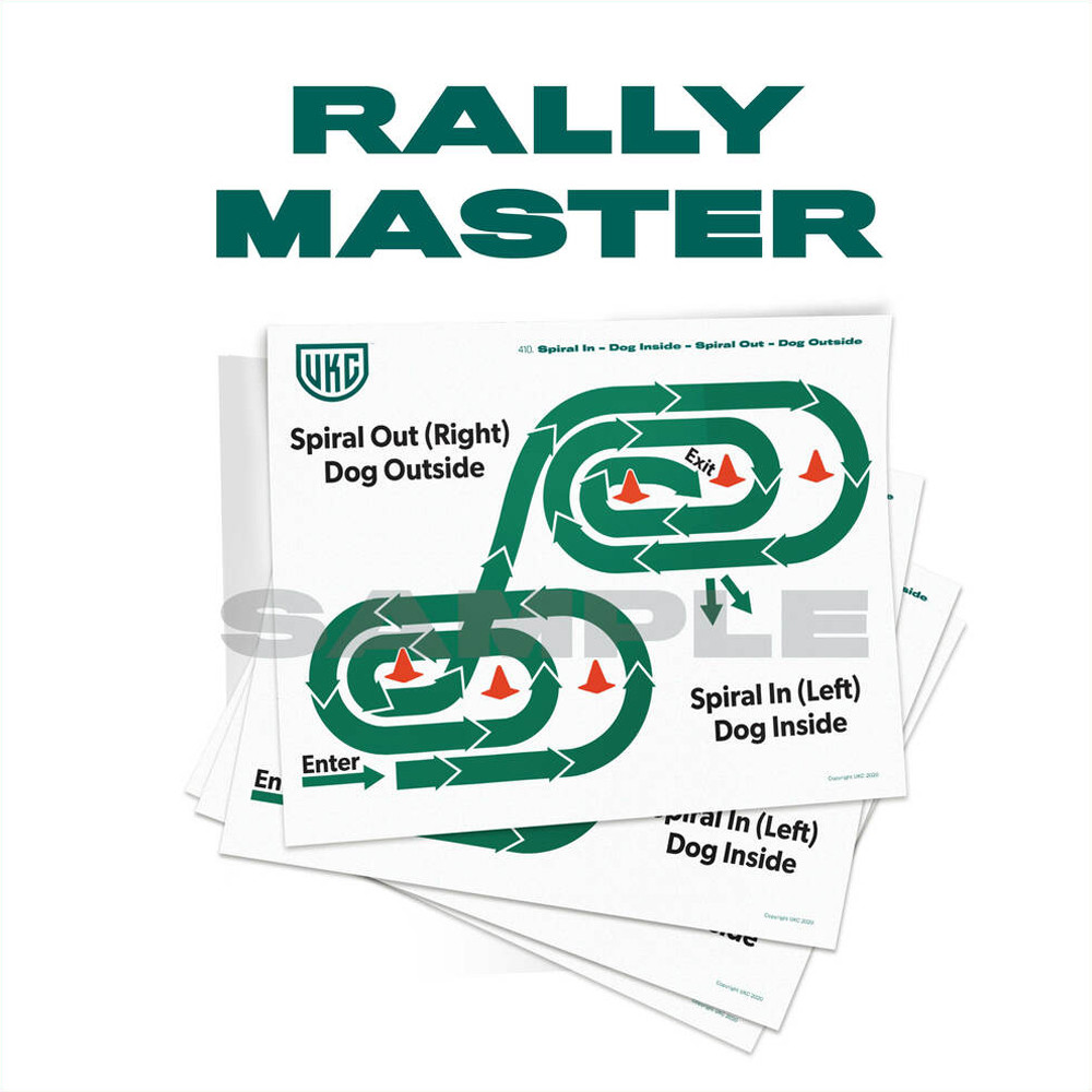 Rally Obedience Signs