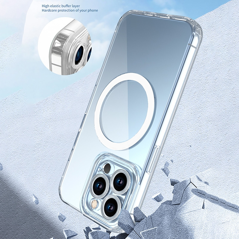 iPhone 13 Pro Simple Transparent Magsafe Phone Case