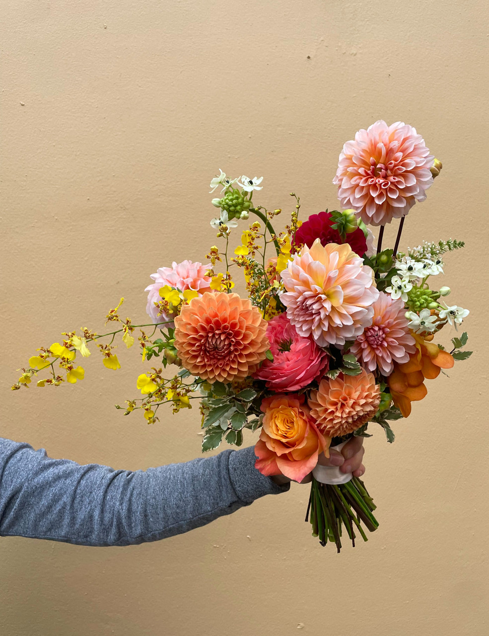 maya bridal bouquet - The Flower Room