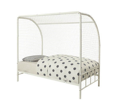 The White Twin Soccer Goal Bed available at Cupp's Furniture proudly ...