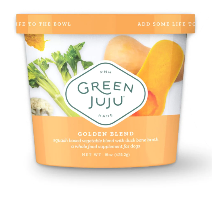 Green Juju Frozen Golden Blend 15oz - Vermont Pet Food and Supply