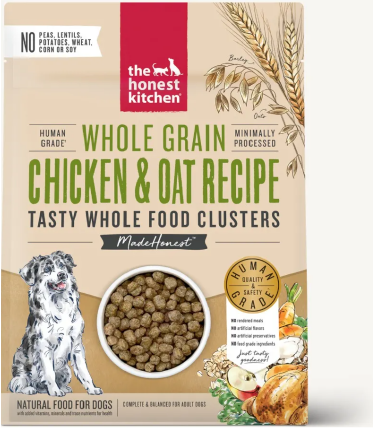 Honest Kitchen Whole Food Clusters Whole Grain Chicken Dog Food 5 ...