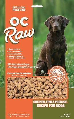 OC Raw Freeze Dried Meaty Rox Chicken & Fish 20oz - Vermont Pet Food ...