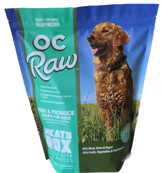 OC Raw Rox Fish & Produce 3lb - Vermont Pet Food and Supply