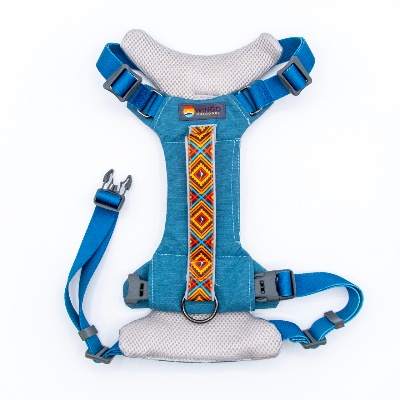 Wingo Monty Dog Harness Wingo Mosaic Large - Vermont Pet Food and Supply