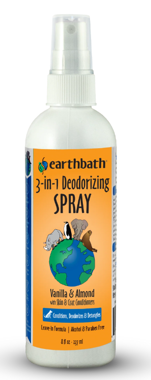 Earthbath Vanilla Almond Spritz 8oz - Vermont Pet Food and Supply