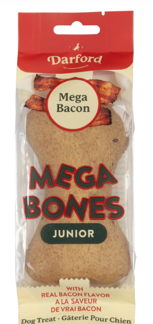 Darford Dog Mega Bone 3.5oz Bacon - Vermont Pet Food and Supply