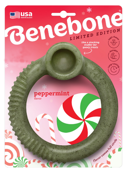Benebone Ring Peppermint Small - Vermont Pet Food and Supply