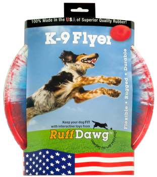 Ruff Dawg K9 Flyer Dog Toy - Vermont Pet Food and Supply