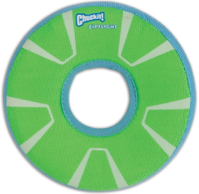 ChuckIt Medium Glow Zipflight Dog Toy - Vermont Pet Food and Supply