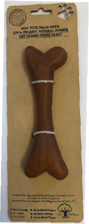 Indipets Rubber Bone Large Dog Toy - Vermont Pet Food and Supply