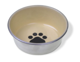 Vanness Stainless Steel No Skid Cat Saucer - Vermont Pet Food and Supply