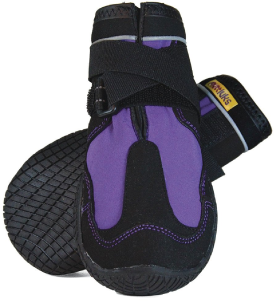 Muttluks Snow Mushers Dog Boots 2 Pack Purple Size 7 Medium/Large ...