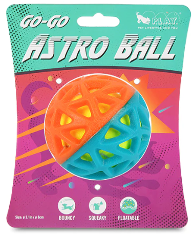 P.L.A.Y. GoGo Astro Ball Flare - Vermont Pet Food and Supply