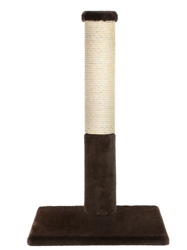 Noba Animal Co. Scratching Post Natural w/ Brown Fur 28" - Vermont Pet ...
